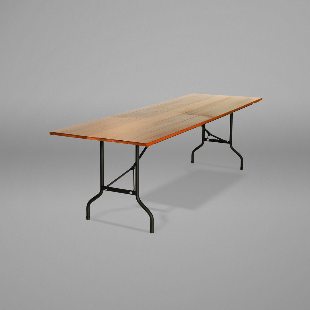 Table- Recycled Rimu – Click for Hire